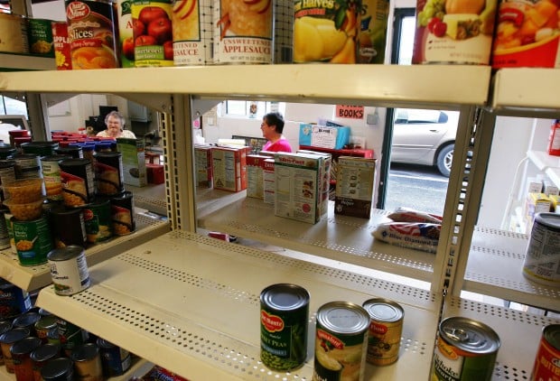 Food pantry shelves empty as demand rises