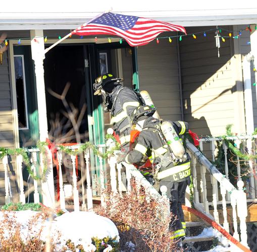 Hadley home damaged in basement fire