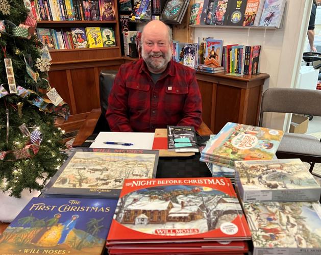 Will Moses releases new illustrated book for Christmas