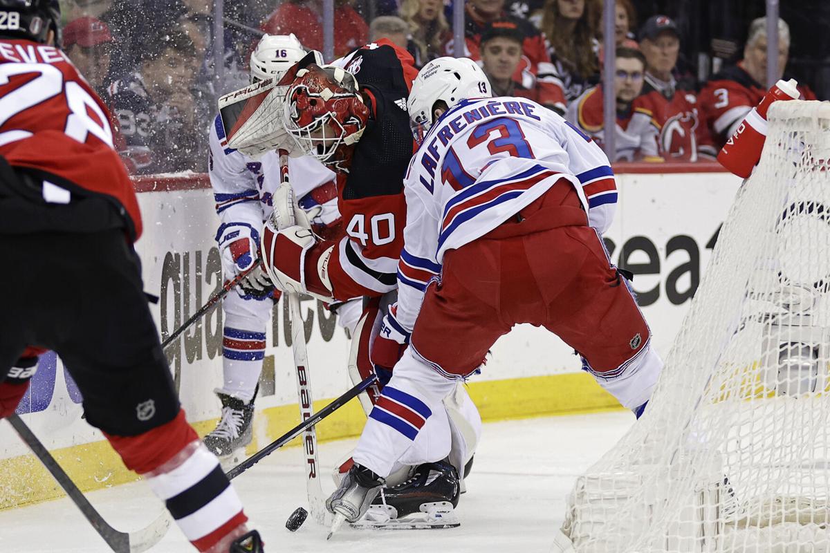 Devils blank Rangers in Game 7, face Canes in second round