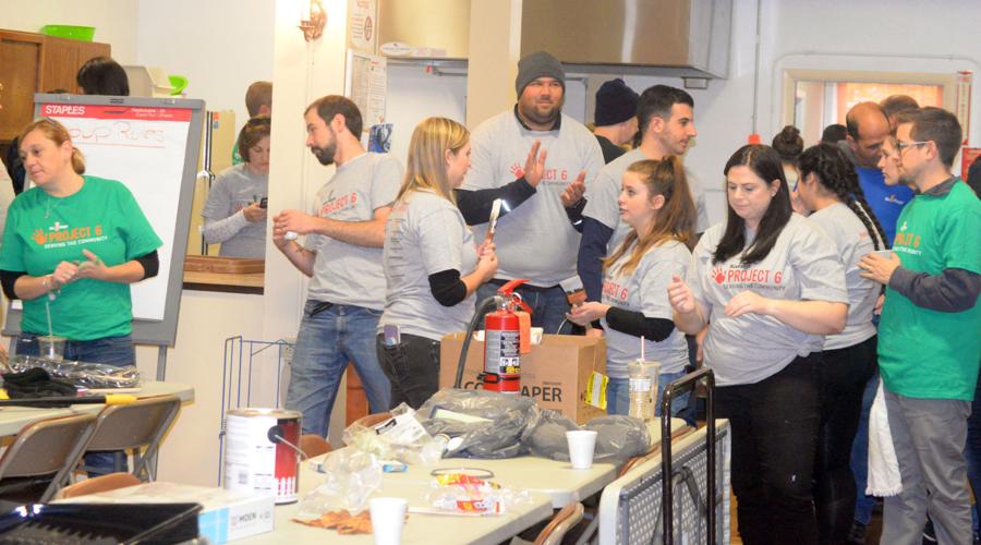 Six Flags employees renovate Moreau Community Center