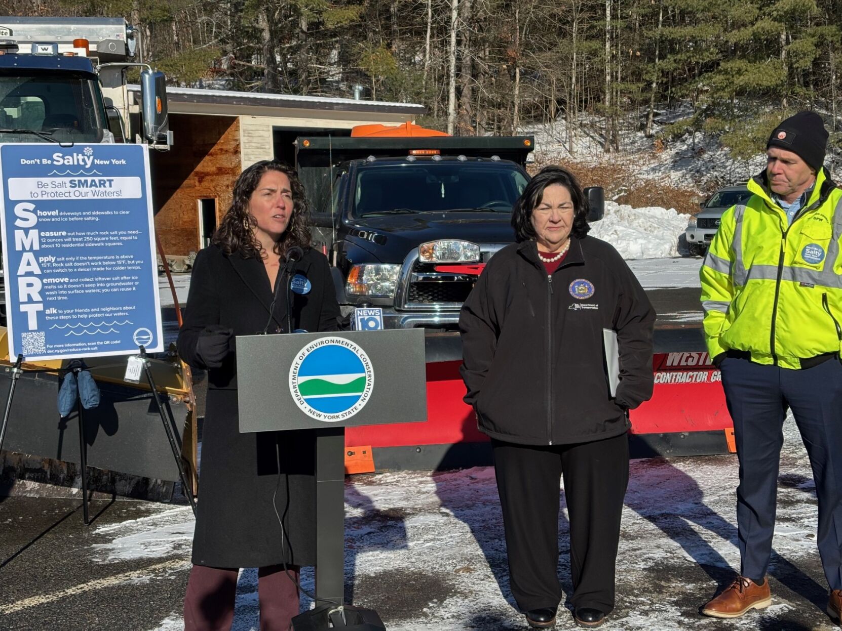 Officials encourage less rock salt usage this winter