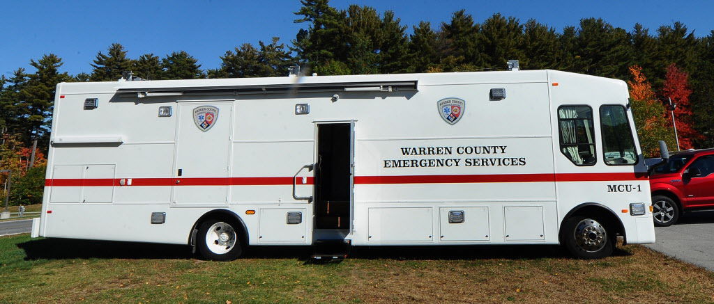 Emergency command vehicle ready for county use