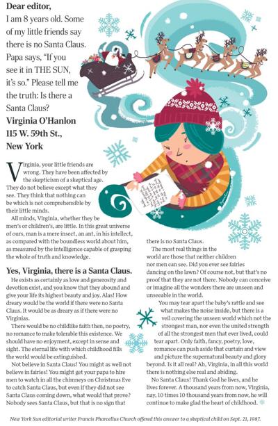 EDITORIAL: Yes, Virginia, there is a Santa Claus