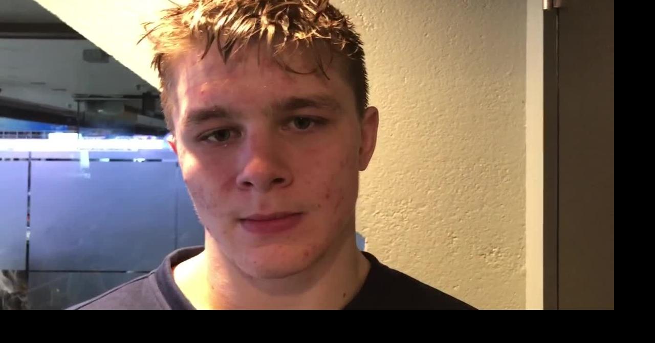 Hudson Falls' Jesse Mullis talks about his third-place finish at states