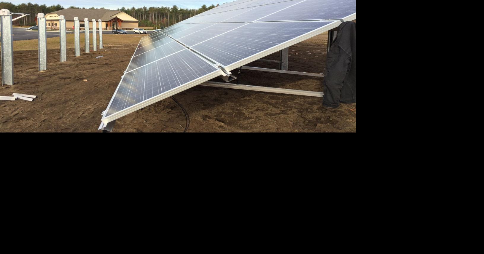 Installation of solar project begins at Moreau town offices