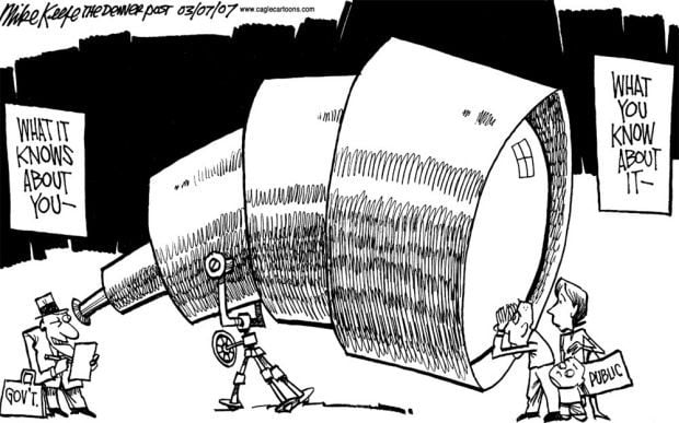 EDITORIAL: Government secrecy can border on the absurd