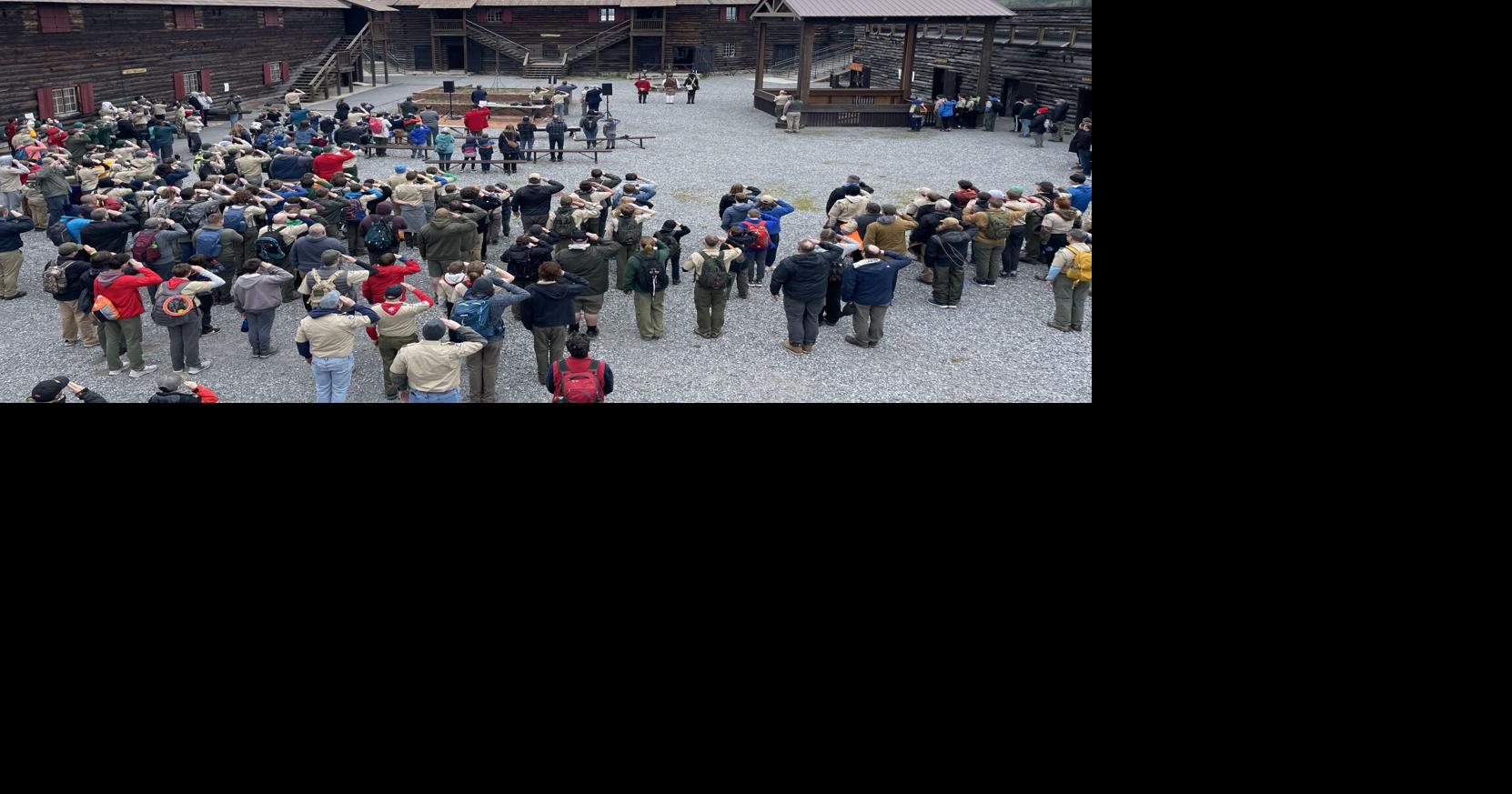 Scouts flock to Fort William Henry for 'Spring Camporee'