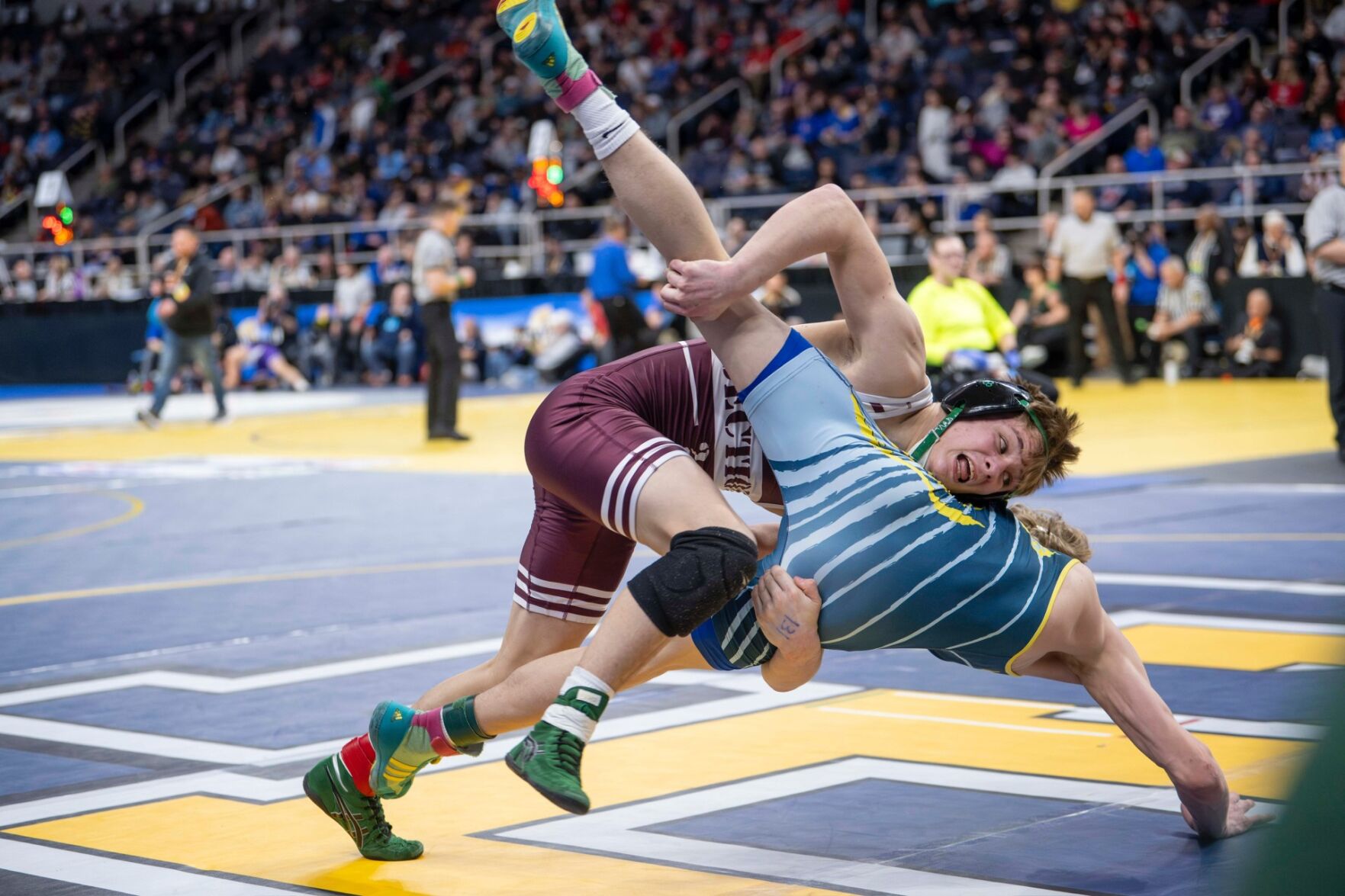Hudson Falls' Justin Mullis reaches state wrestling finals