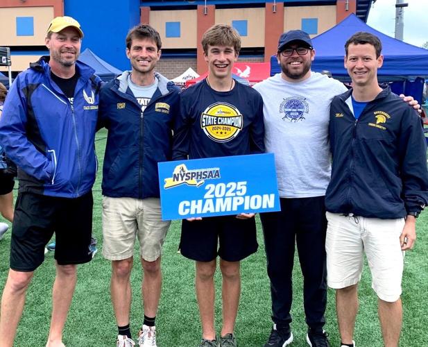 Queensbury's Liam Davidson captures state steeplechase title