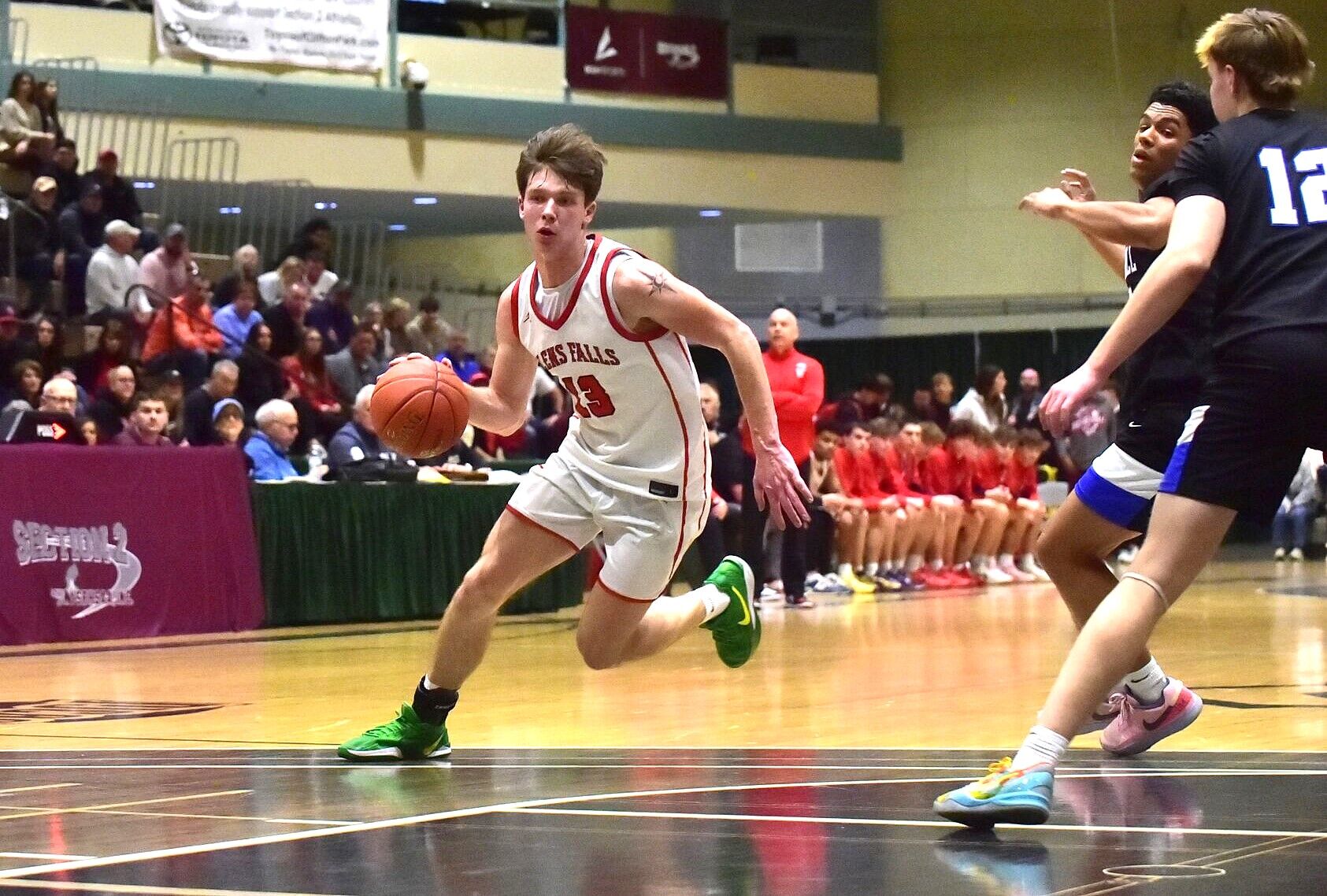 Glens Falls' Kellen Driscoll top area boys basketball player