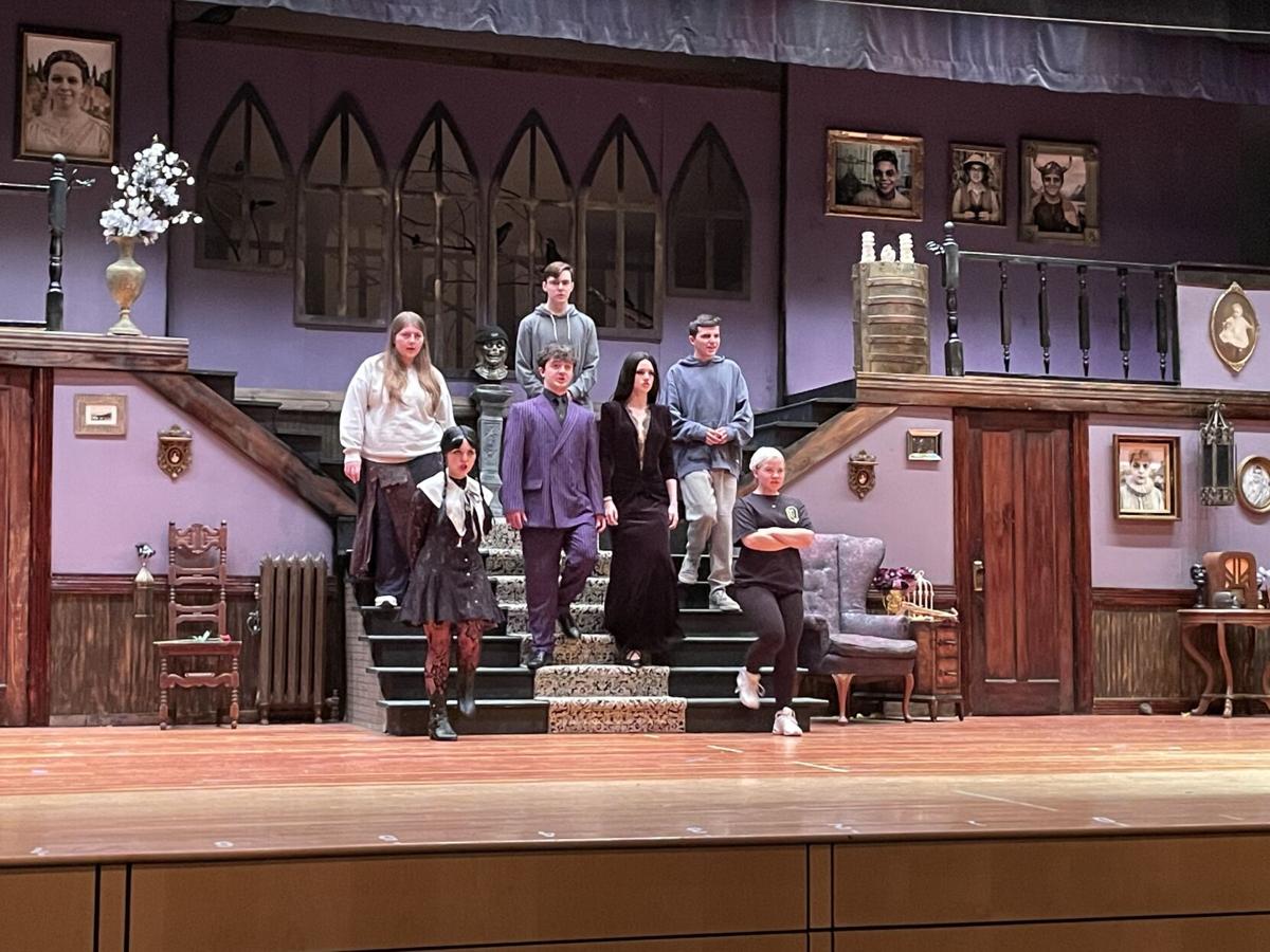Queensbury High School performs 'The Addams Family' musical