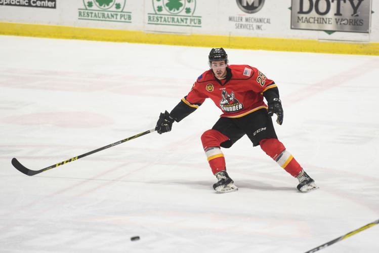 Conor Riley's competitiveness makes difference with Adirondack Thunder