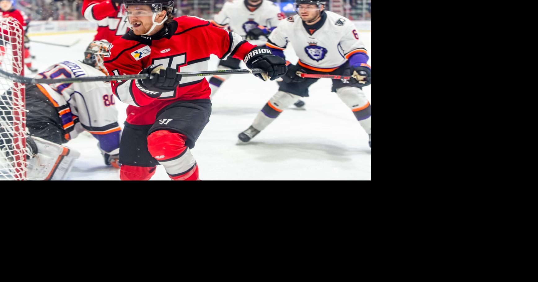 Patrick Grasso scores in return to ECHL's Adirondack Thunder