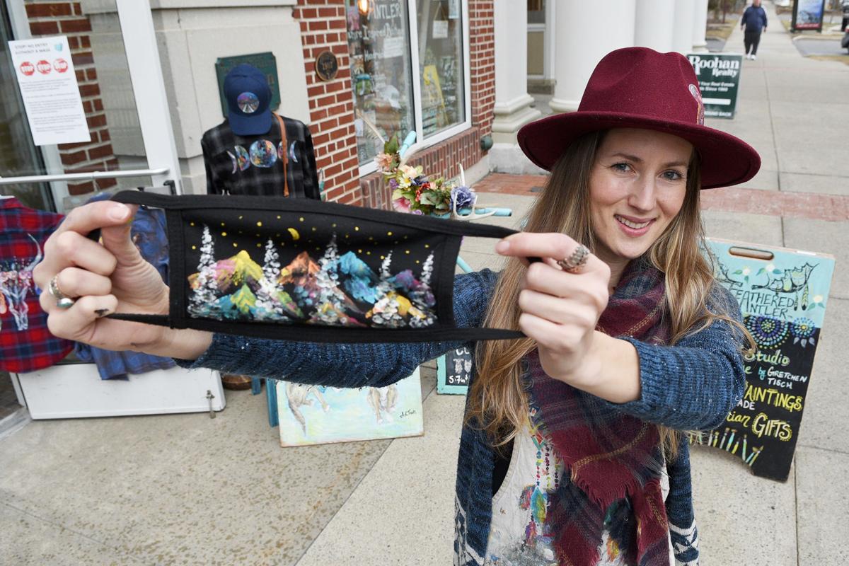 Saratoga Springs artist paints masks, creates custom live wedding ...