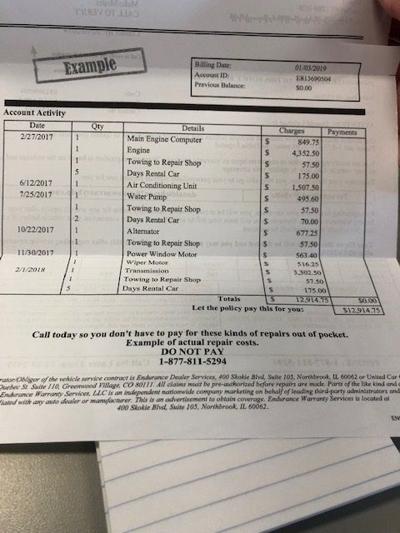 Blog: The car warranty scam