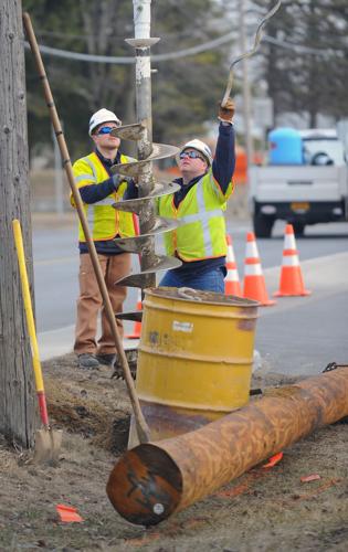 Utility upgrade: New poles, increased reliability coming to village