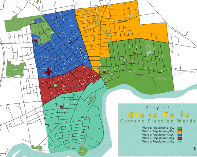 New ward lines proposed by Independent Redistricting Task Force