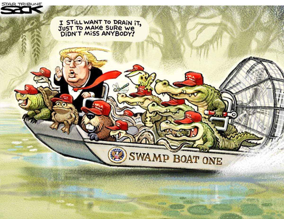 GUEST EDITORIAL: The swamp is just getting deeper GUEST EDITORIAL: The swamp is just getting deeper