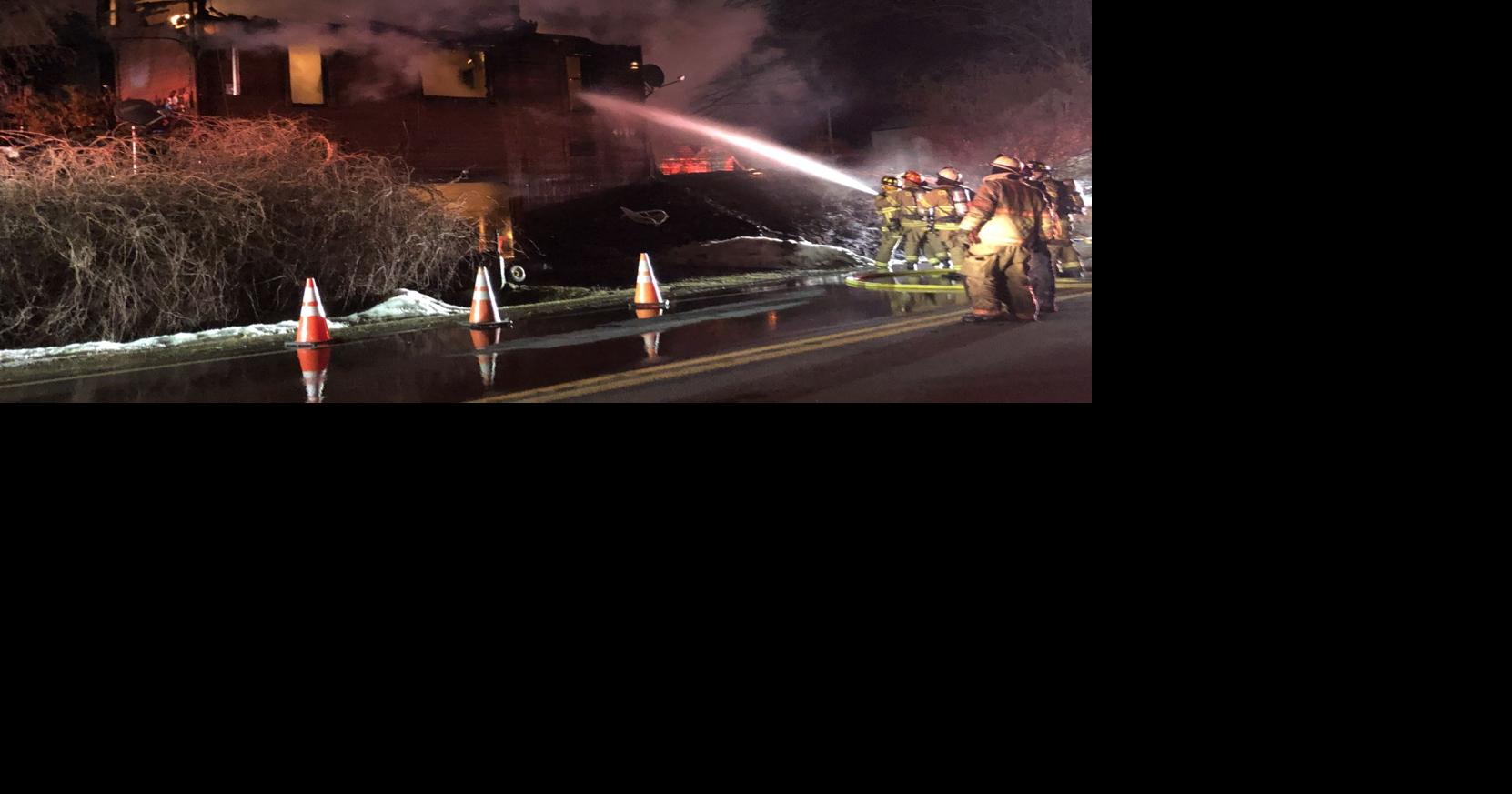 Firefighters respond to Hebron structure fire