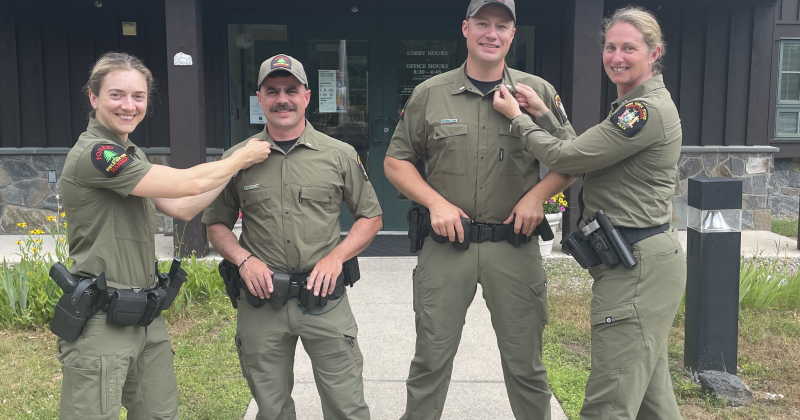 Local New York State forest rangers promoted