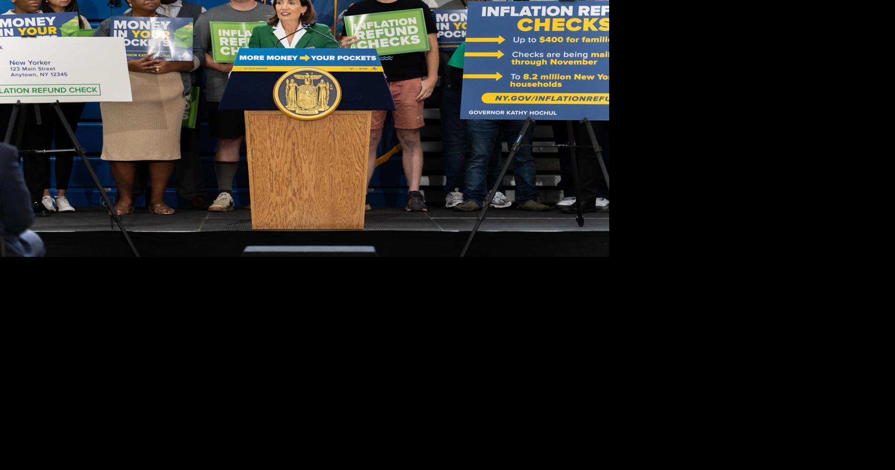 NYS Inflation refund checks coming soon