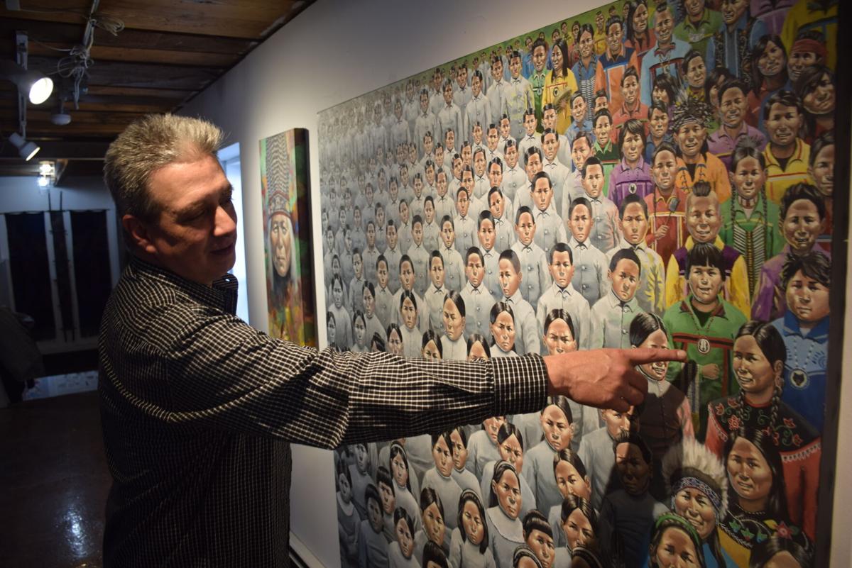 Saranac Lake art exhibit shows hope amid dark history