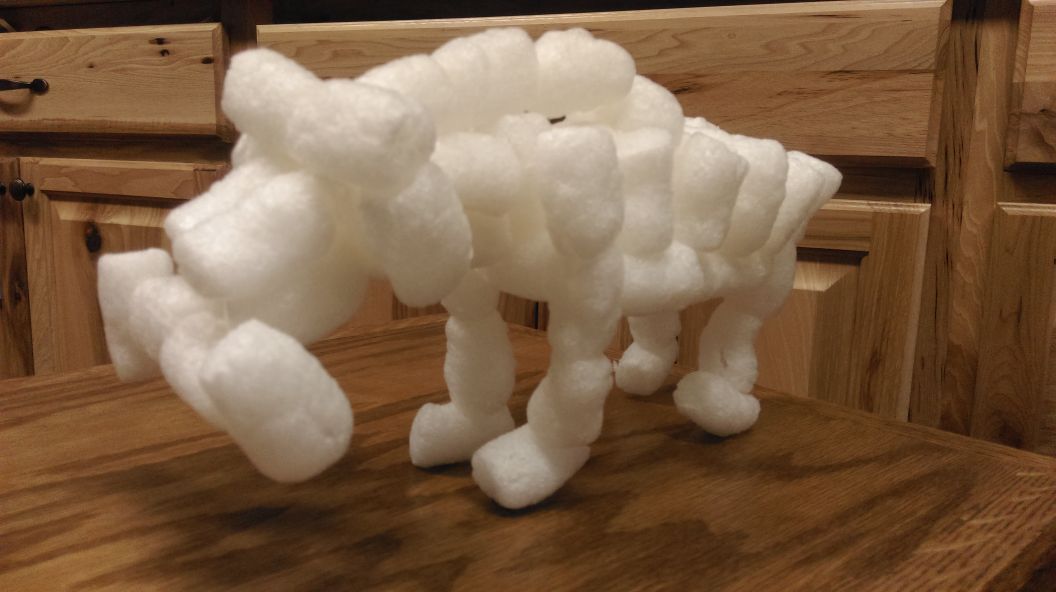 Packing peanuts: for more than just eating