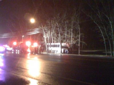Traffic diverted after NJ Transit bus accident in Mullica Township