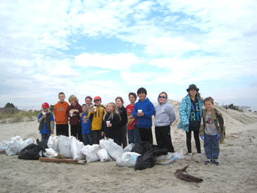 Cub Scouts pitch in after storm