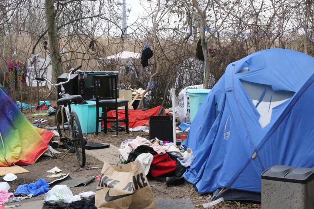 GALLERY: Homeless encampment near Borgata in Atlantic City