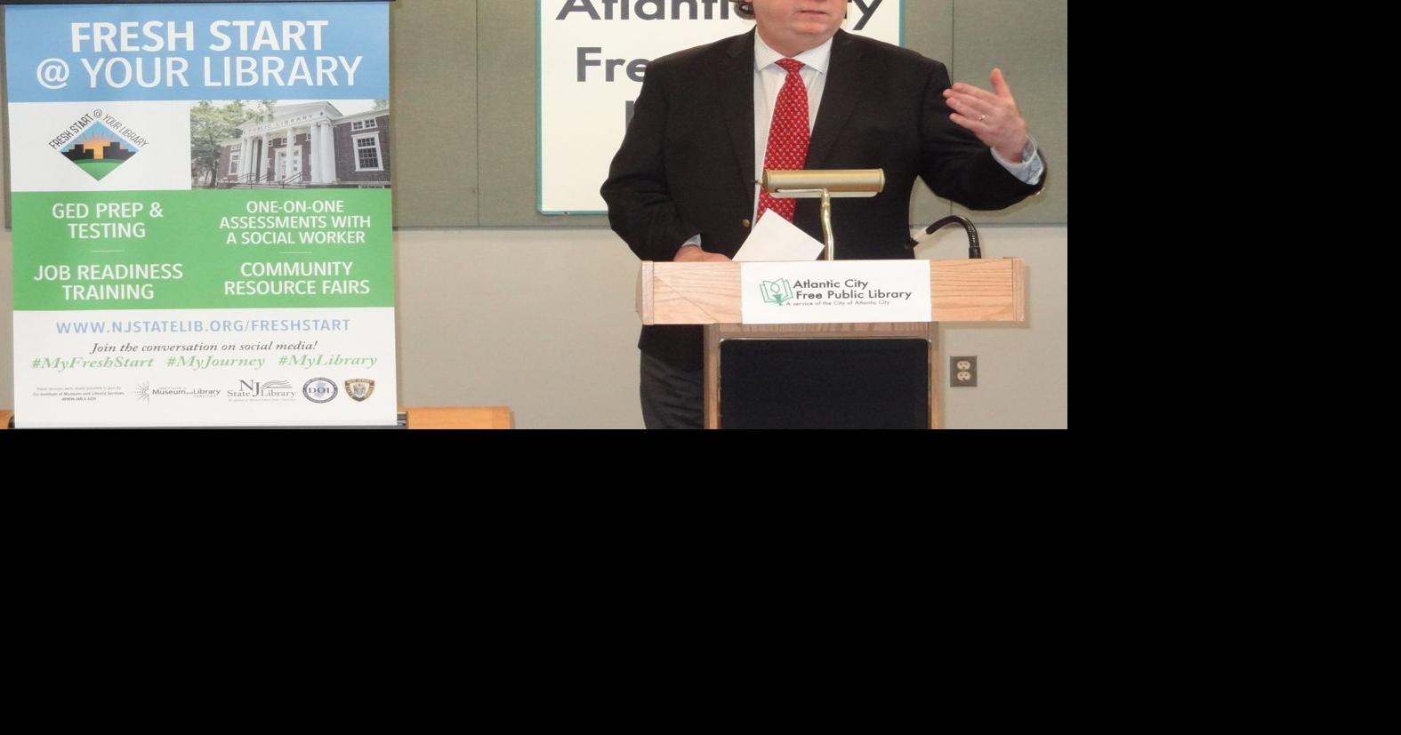 New program to offer former inmates 'fresh start' at Atlantic City Library