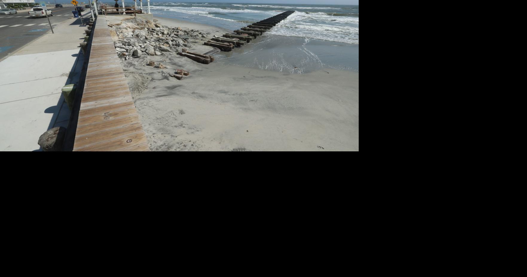 Relentless northeast winds worsen erosion hot spots on beaches