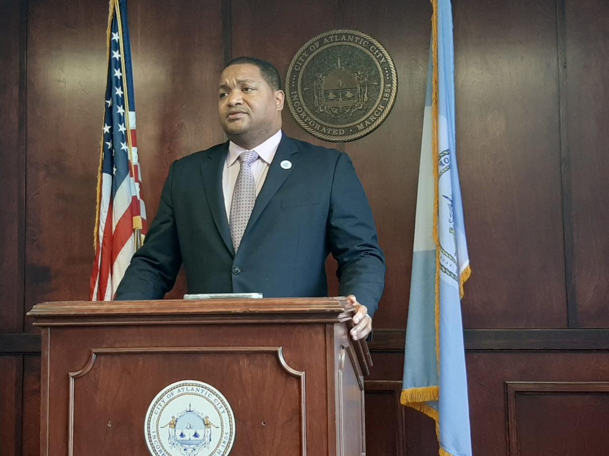 Atlantic City mayor Small holds Facebook Live to address virus state of ...