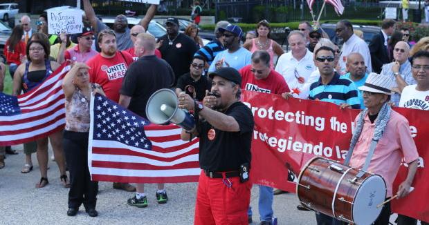 Showboat workers protest planned closing with march on Atlantic City ...