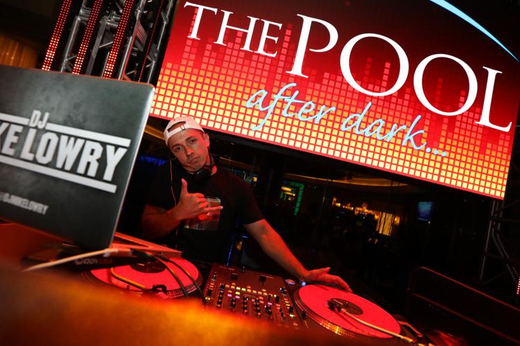 borgata pool after dark