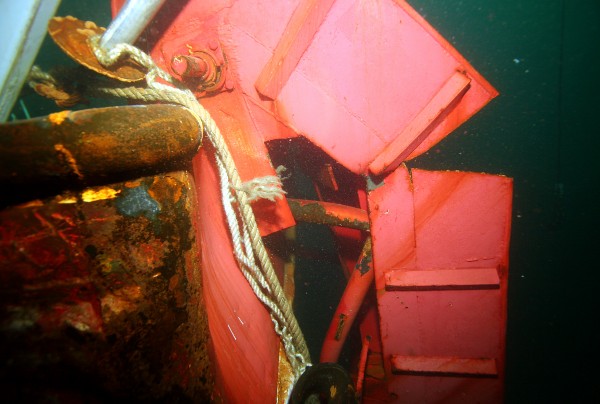 Lady Mary divers float collision theory