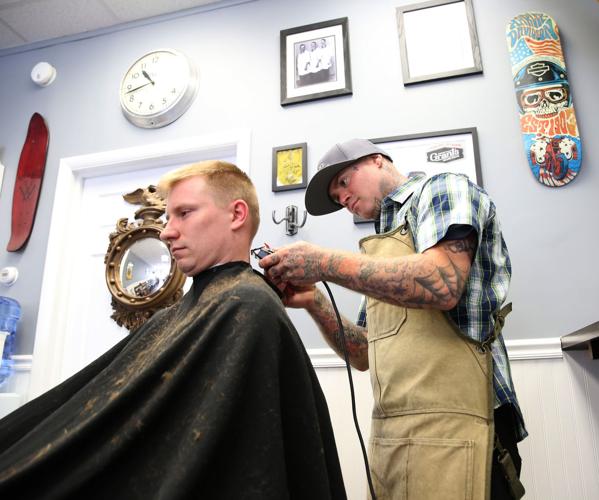 More people means more hair means more barbers