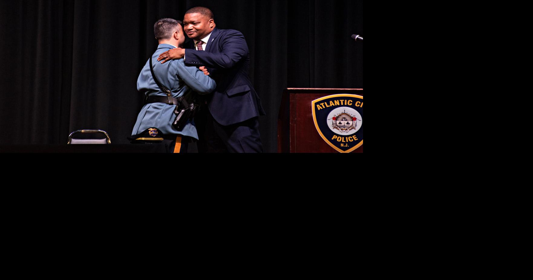 U.S. Supreme Court justice swears in Atlantic City police Chief Sarkos
