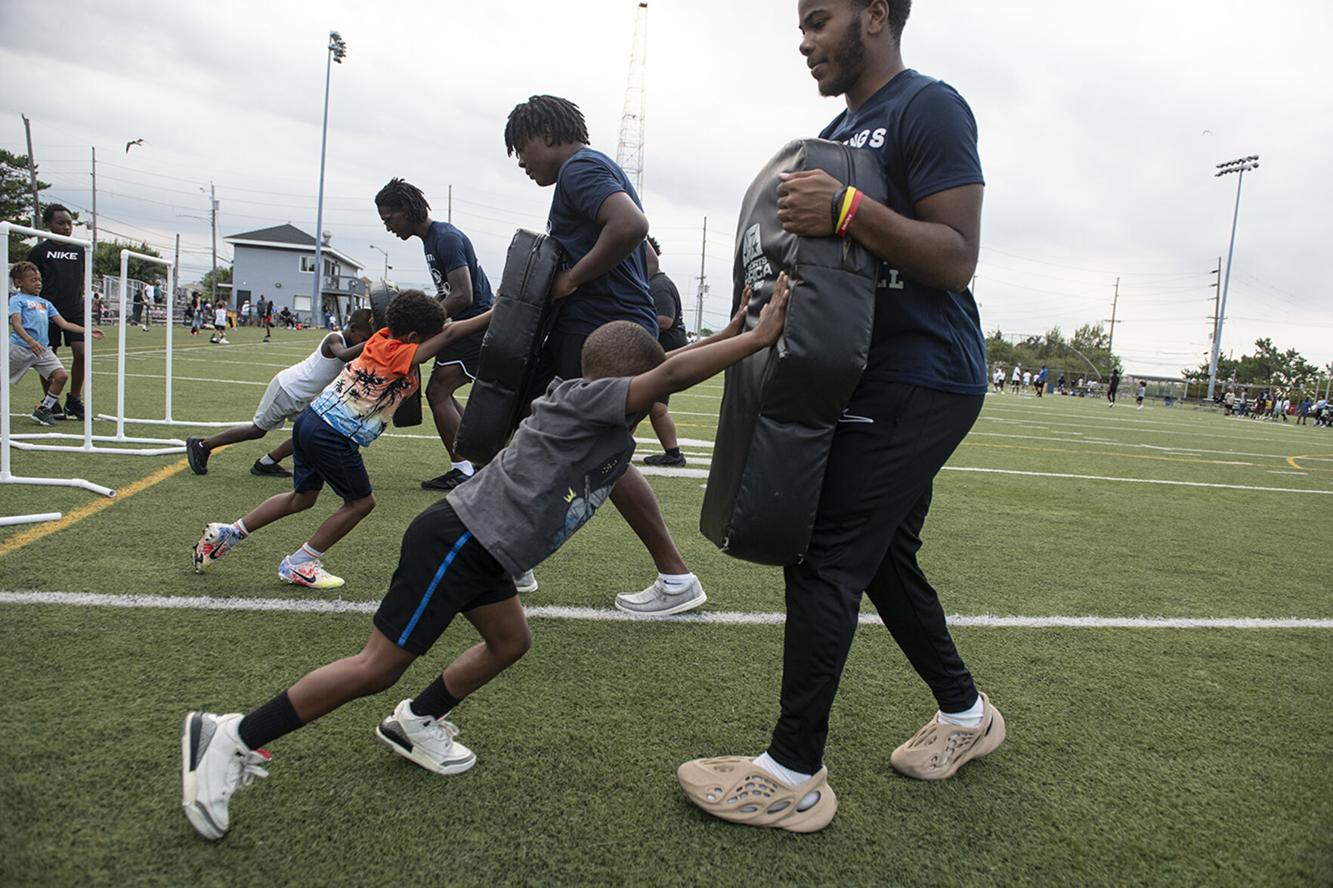 ACHS Free Football Clinic at the Dolphins Football Field