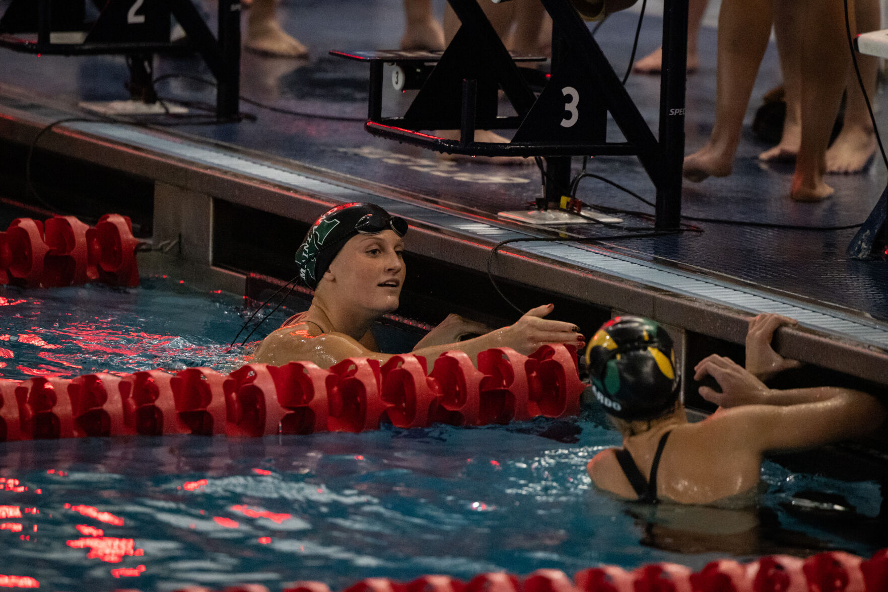 OLMA wins second straight CAL swimming title