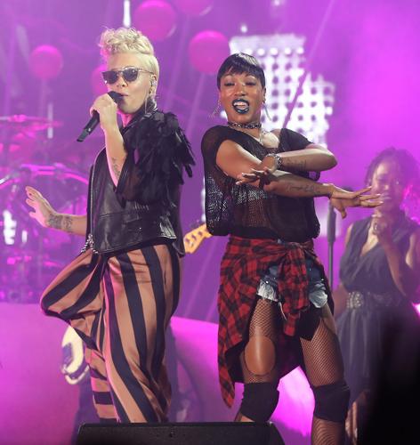 Pink has done A.C. before; once she was booed off stage