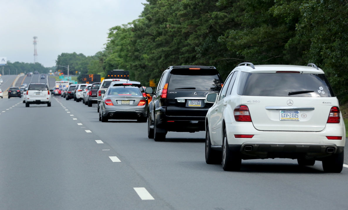 AC Expressway traffic up slightly in July; more drivers heading right ...