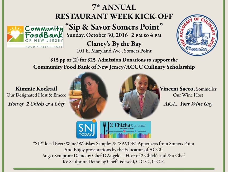 Sip, savor and enjoy dining Somers Point style at Restaurant Week kick-off
