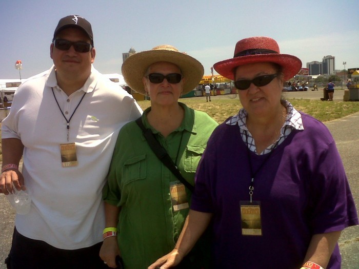 They're in their 60s and they're not nimble, but they're here for Dave ...