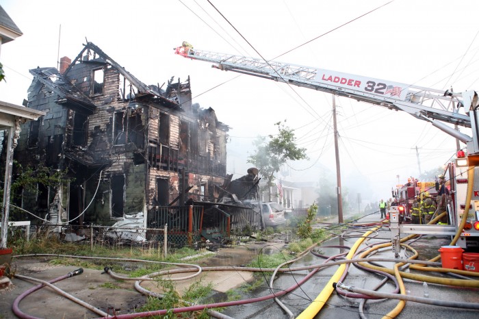 Two injured in Millville house fire