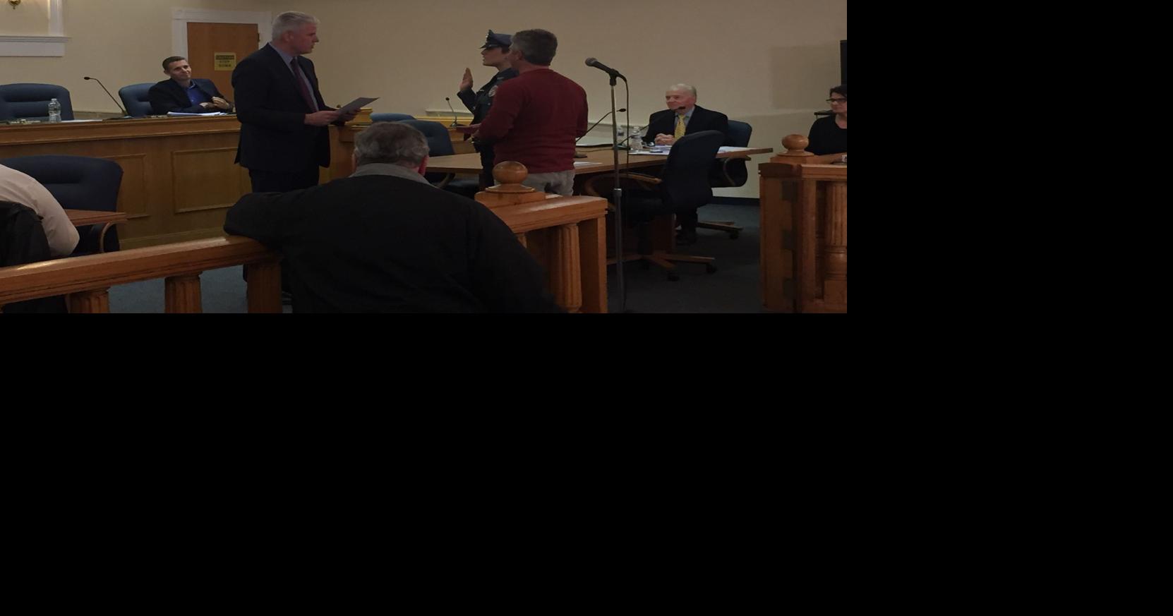 Brigantine swears in two new police officers