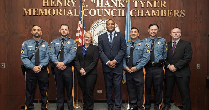 ACPD promotes 3 to lieutenant, 4 to sergeant