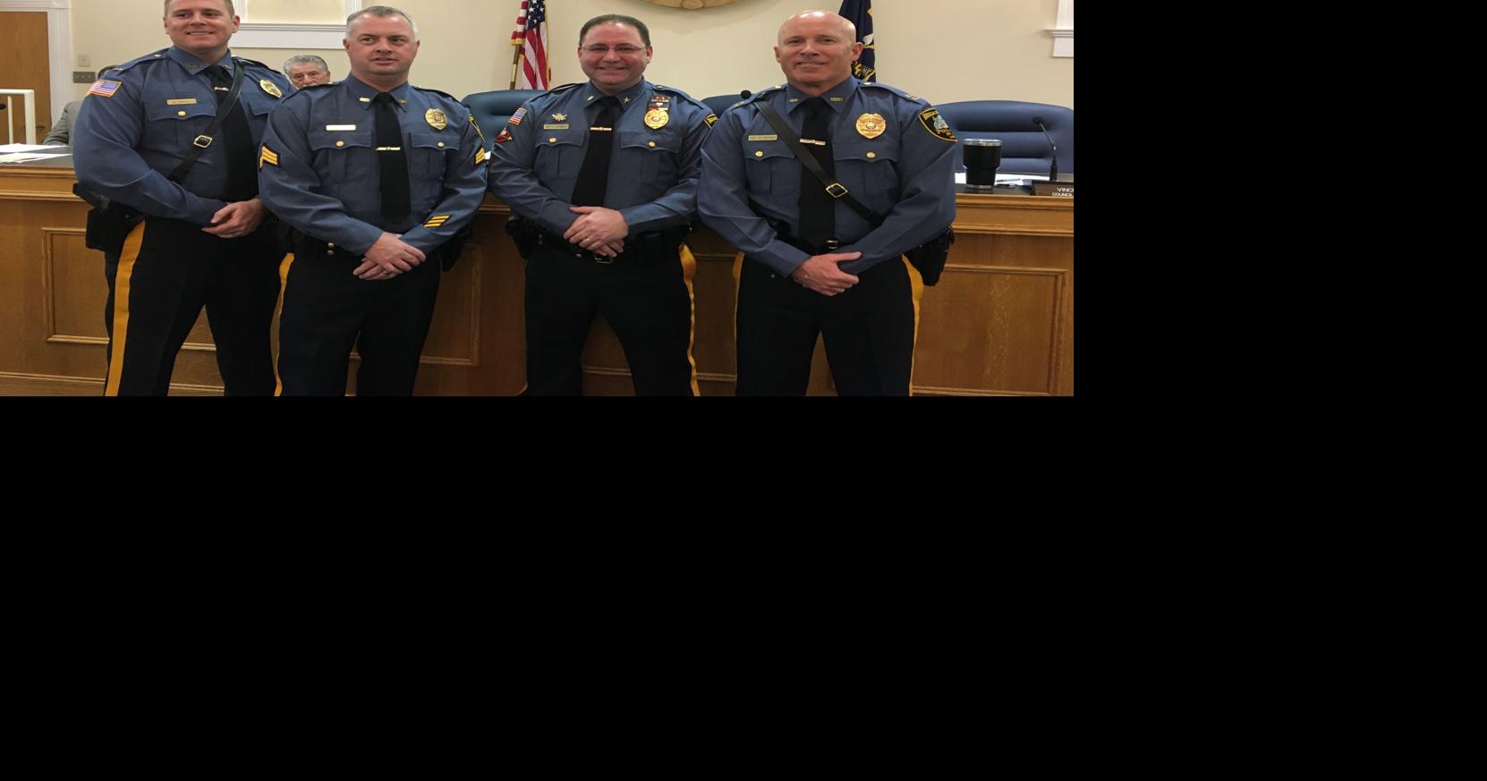 Brigantine swears in new police chief, 3 other ranking officers