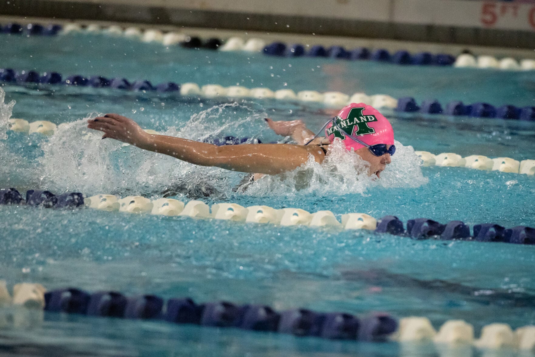 OLMA wins second straight CAL swimming title